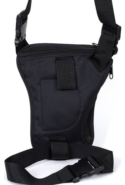 Bizoon NP159 Su Geçirmez Kumaş Motosikletçi Bacak Çantası