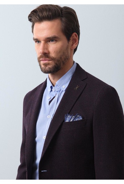 Ramsey Desenli Dokuma Ceket