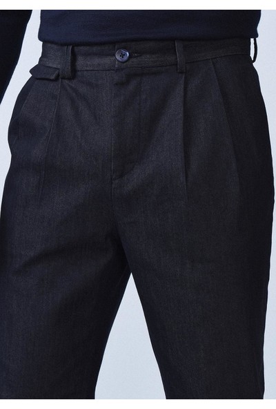 Ramsey Düz Dokuma Pantolon