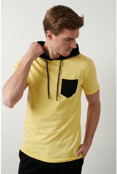 Buratti Kapüşonlu T Shirt Erkek T Shirt 5721002