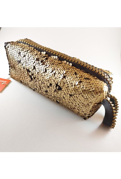 Sheen Exclusive Design Dore Payetli Makyaj Çantası Sheen Exclusive Design Dore Payetli Makyaj Çantası