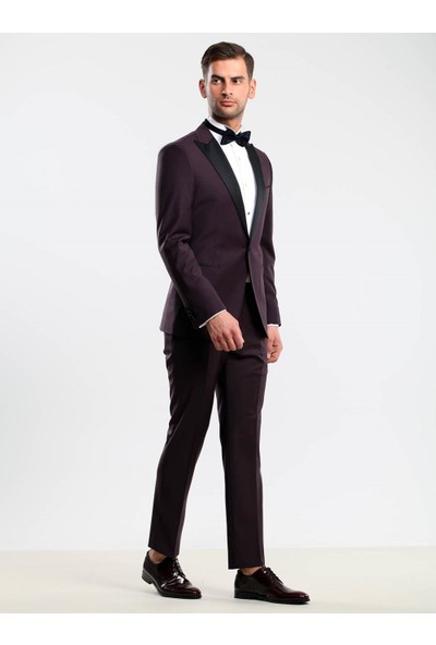 Kip Erkek Slim Fit Pilesiz Kruvaze Yaka Smokin Takım Elbise Kip Erkek Slim Fit Pilesiz Kruvaze Yaka Smokin Takım Elbise