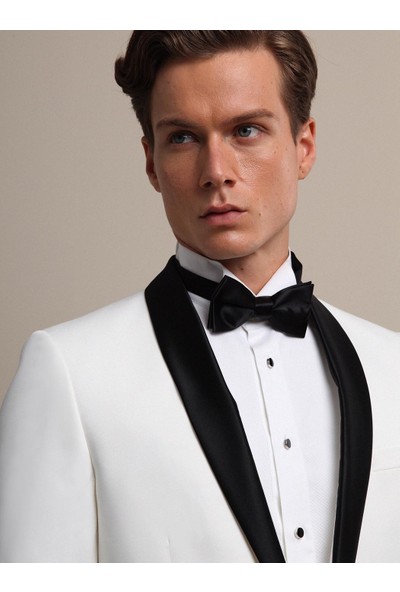 Kip Erkek Düz Dokuma Smokin Takım Elbise Kip Erkek Düz Dokuma Smokin Takım Elbise