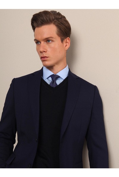 Kip Erkek Desenli Dokuma Takım Elbise