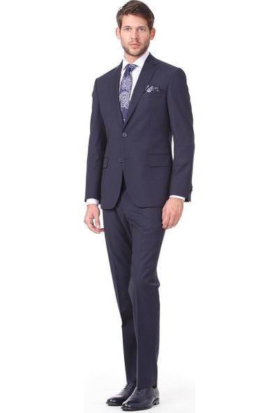 Kip Erkek Düz Dokuma Takım Elbise