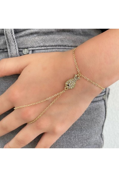 Takıştır Sarı Balık Figürlü Şahmeran