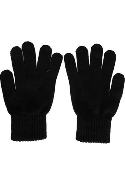 Belifanti Collection Termal Kışlık Yün Eldiven Siyah