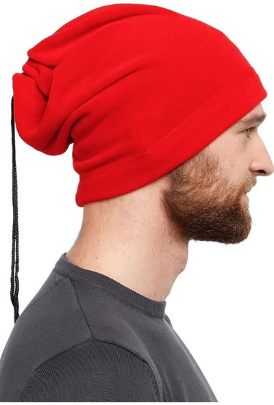 Belifanti Collection Erkek Bere Boyunluk Kırmızı Belifanti Collection Erkek Bere Boyunluk Kırmızı