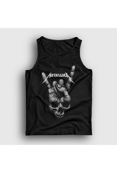 Presmono Unisex Siyah Rock On Metallica Atlet Presmono Unisex Siyah Rock On Metallica Atlet