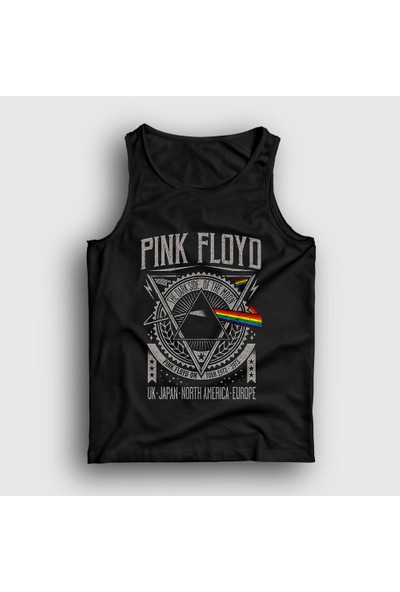 Presmono Unisex Siyah Tour Pink Floyd Atlet