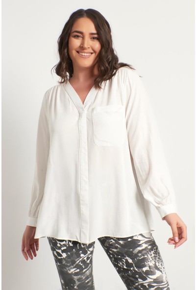 Myline Cep Detaylı Gömlek
