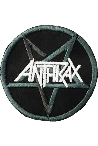 Metal Giyim Anthrax Ufak Boy Patch Yama Metal Giyim Anthrax Ufak Boy Patch Yama