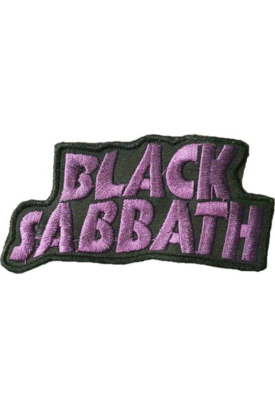 Metal Giyim Black Sabbath Ufak Boy Patch Yama(2)