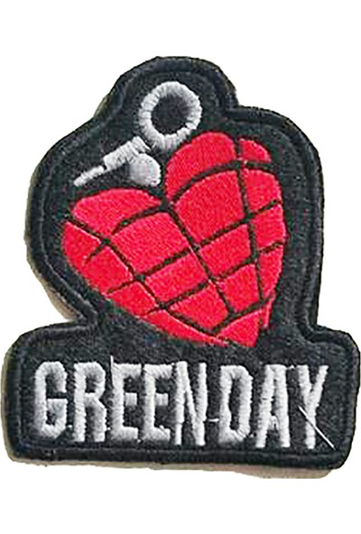 Metal Giyim Green Day Ufak Boy Patch Yama