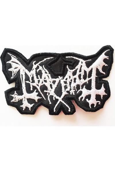 Metal Giyim Mayhem Ufak Boy Patch Metal Giyim Mayhem Ufak Boy Patch