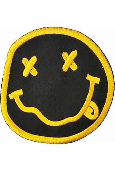 Metal Giyim Nirvana Ufak Boy Patch Yama