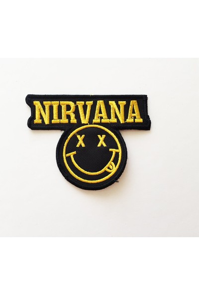 Metal Giyim Nirvana Ufak Boy Patch Yama Metal Giyim Nirvana Ufak Boy Patch Yama