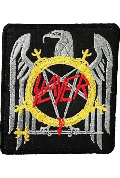 Metal Giyim Slayer Ufak Boy Patch Yama (Model3) Metal Giyim Slayer Ufak Boy Patch Yama (Model3)
