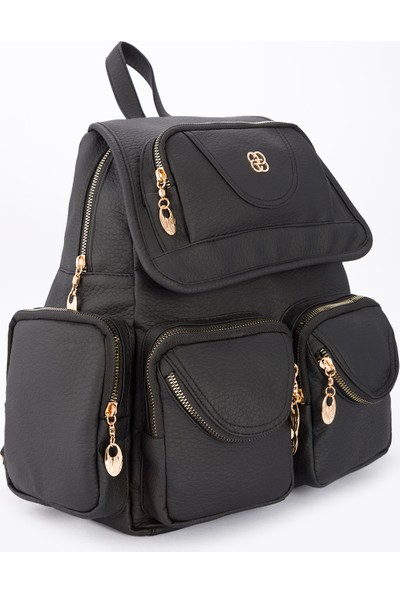 BAGzy Kapaklı Çok Gözlü Sırt Çantası BAGzy Kapaklı Çok Gözlü Sırt Çantası