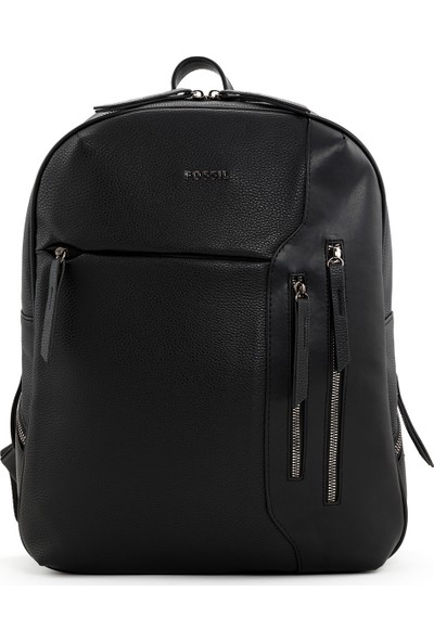 Fossil Dik Fermuarlı Kalıplı Sırt Çantası