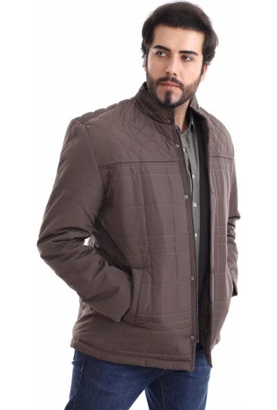 Morwagon Erkek Toprak Classic İçi Kürklü Mont Morwagon Erkek Toprak Classic İçi Kürklü Mont