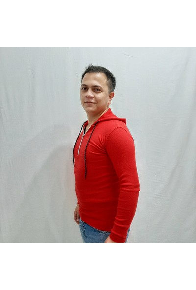 Tema Lotus Kapüşonlu Erkek Sweat, Kazak