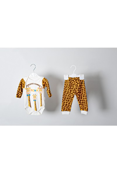 Emine Özsoy Zürafa Baskılı Badili Takım Emine Özsoy Zürafa Baskılı Badili Takım