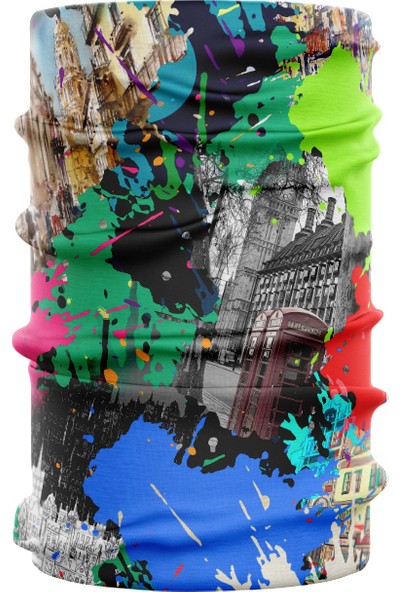 Bobaringa BYB17070 Dijital Baskılı Boyunluk