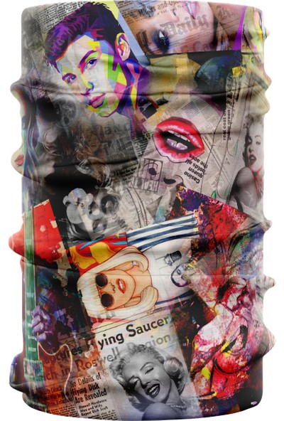 Bobaringa BYB17071 Dijital Baskılı Boyunluk