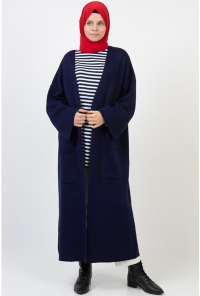 İlmek Kışlık Kimono Hırka