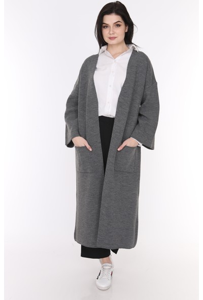 İlmek Kışlık Kimono Hırka