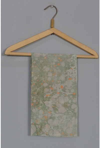 Harbiye Yöresel Ebruli Kadın Ipek Fular KS0313