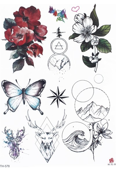 Flash TattoosFlash Tattoos Minimalover Geçici Dövme Flash TattoosFlash Tattoos Minimalover Geçici Dövme