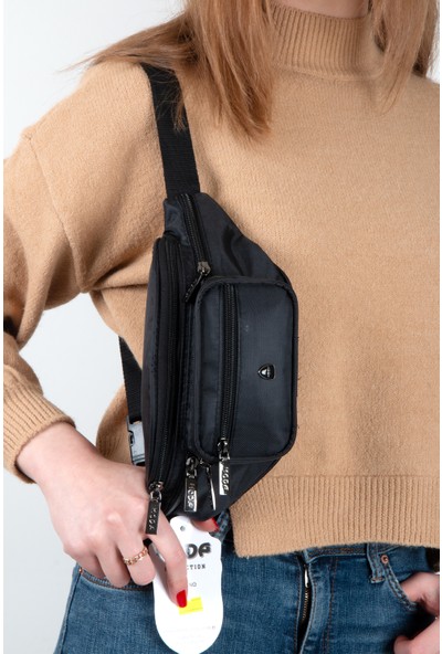 Byhakan 1251 Unisex Bel Çantası Siyah Byhakan 1251 Unisex Bel Çantası Siyah