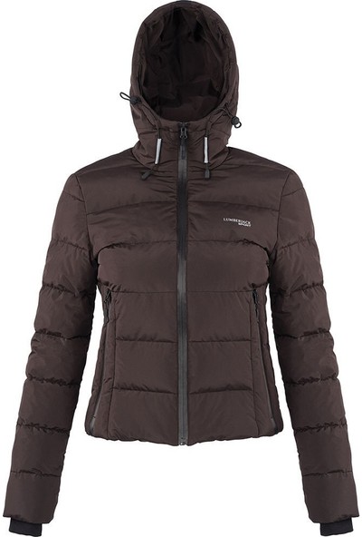 Lumberjack AS00499103 100559602 Apreskı Coat Kadın Kaban Siyah