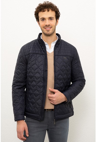 U.S. Polo Assn. Erkek Lacivert Mont Sentetik 50224456-Vr033