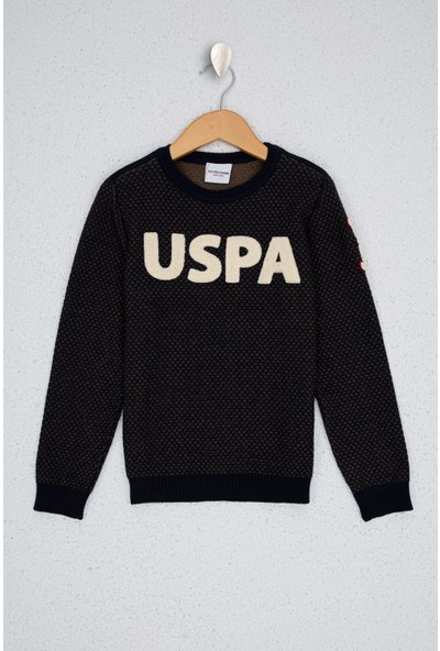 U.S. Polo Assn. Erkek Çocuk Lacivert Triko Kazak 50229703-Vr033