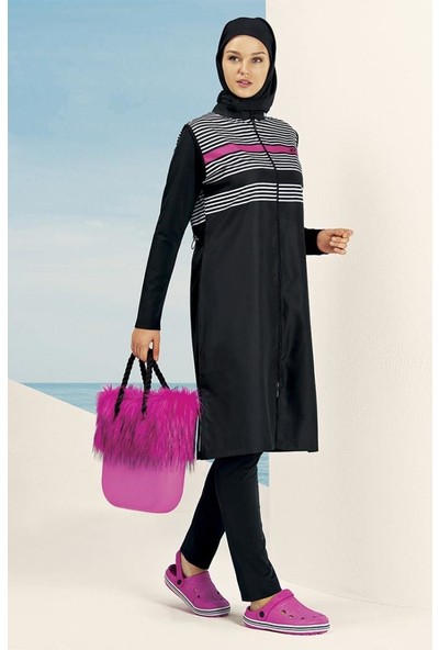 Haşema Tam Kapalı Tesettür Mayo H2405 Aysin