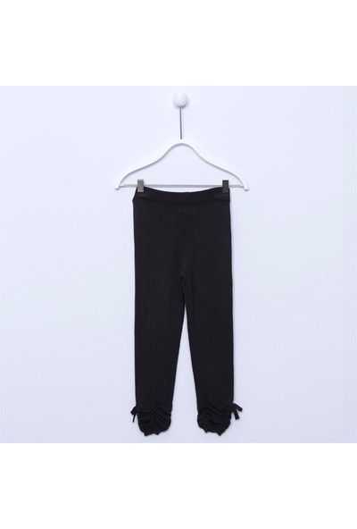 Silversun Lacivert Bel Lastikli Paçaları Büzgülü Örme Tayt|tc 32851 Silversun Lacivert Bel Lastikli Paçaları Büzgülü Örme Tayt|tc 32851