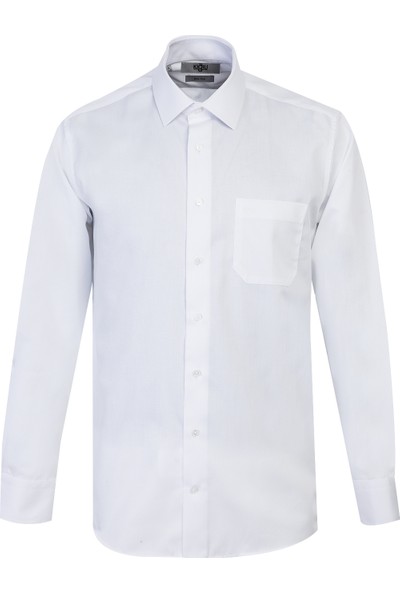 Kiğılı Uzun Kol Non Iron Klasik Gömlek