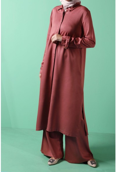 Allday Viskon Gizli Patlı Pantolonlu Ikili Takım