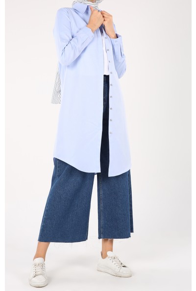 Allday Gizli Patlı Gömlek Tunik