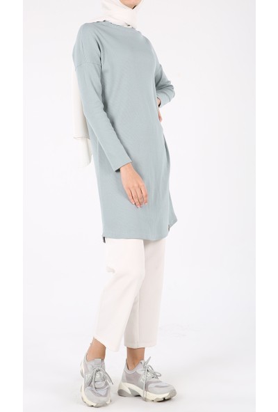 Yarece Düşük Kol Sweat Tunik