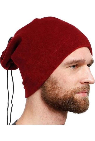 Imershoes Bordo Polar Boyunluk Bere Erkek Kadın