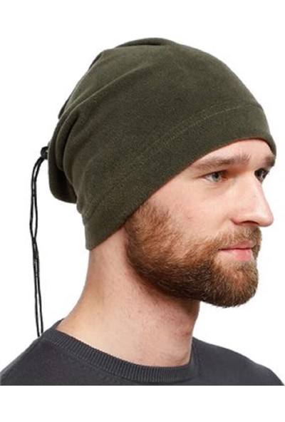 Imershoes Haki Yeşil Polar Boyunluk Bere