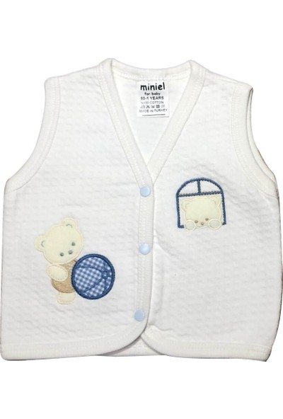 Minikel Player Bear Kapitone Yelek Minikel Player Bear Kapitone Yelek