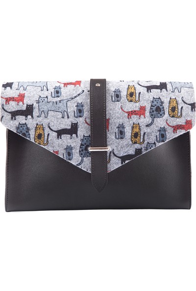 Biggdesign Cats Keçe Portföy Biggdesign Cats Keçe Portföy