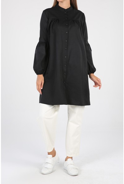 Allday Pamuklu Gömlek Tunik Allday Pamuklu Gömlek Tunik