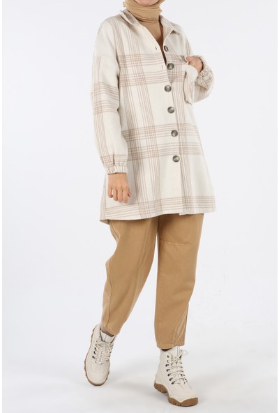 Allday Oduncu Ekoseli Rahat Kalıp Ceket