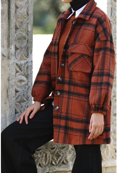 Allday Oduncu Ekoseli Rahat Kalıp Ceket